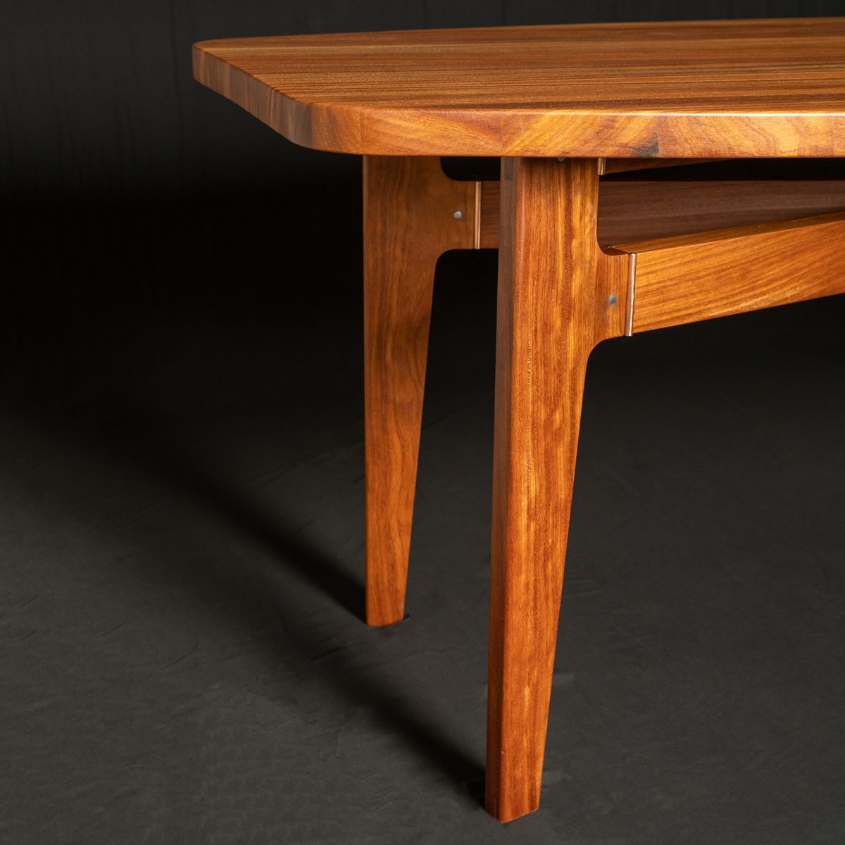 Bespoke Cumaru Brazilian Teak Tropical Hardwood Dining Table